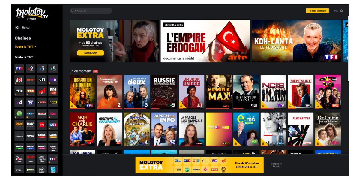 Top 5 des meilleures plateformes de streaming gratuit